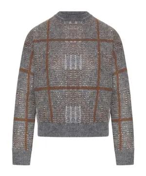Max Mara Boxy Fit Jumper - Gray