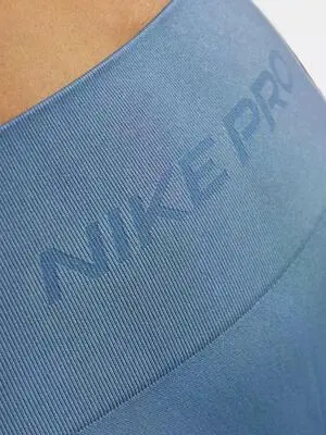 Nike Pro Seamless High-waisted Leggings - Blue