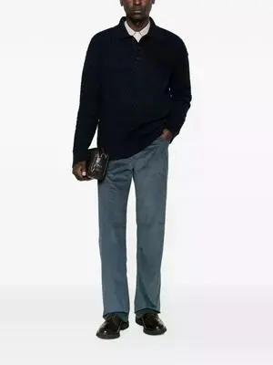 Etro Corduroy Straight-leg Trousers