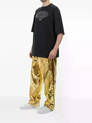 Moschino Crystal-logo Oversized T-shirt