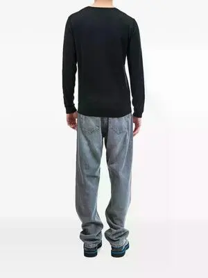 Karl Lagerfeld Cameo-embroidered Sweater