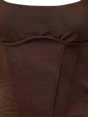 VIKTORIA & WOODS Evocative Corset-style Camisole Top