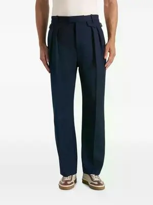 Manière De Voir Pierre Relaxed Fit Pleated Tailored Trousers