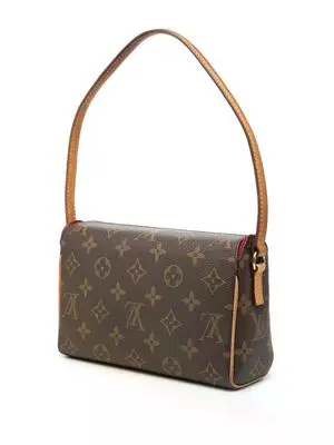 LOUIS VUITTON 2003 Monogram Recital Shoulder Bag - Brown