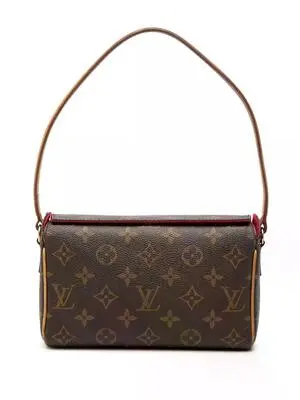 LOUIS VUITTON 2003 Monogram Recital Shoulder Bag - Brown