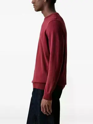 Barbour Logo-embroidered Crew-neck Sweater