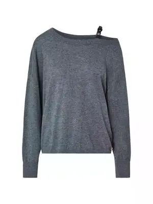 Liu Jo Wool Blend Sweater With Buckle