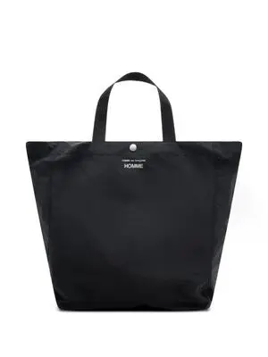 Comme Des Garçons Logo-print Tote Bag - Black