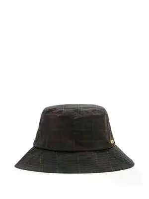 BARBOUR INTERNATIONAL Hazelwood Tartan-print Bucket Hat - Brown