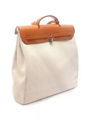 Hermès 2002 Mm Herbag Tote Bag - Neutrals