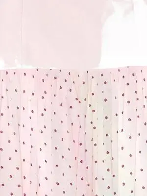 ROTATE BY BIRGER CHRISTENSEN Floral-print Paneled Maxi Dress