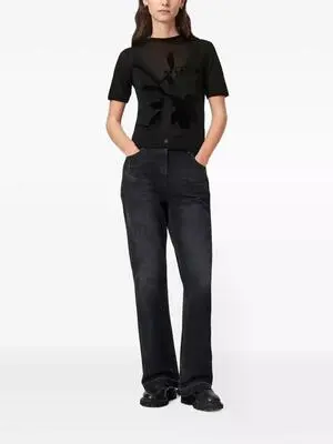 ALLSAINTS Athea Crew Neck T-shirt - Black