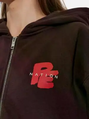 P.E Nation Tidal Logo-print Hoodie