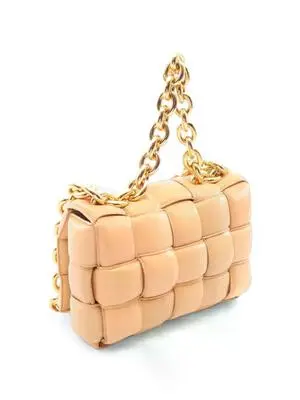 Bottega Veneta 2010s Chain Cassette Shoulder Bag