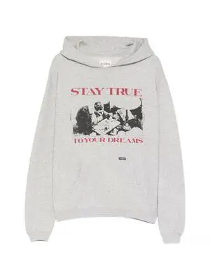 KAMIYA Graphic-print Hoodie - Grey