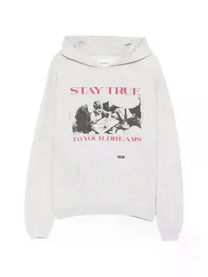 KAMIYA Graphic-print Hoodie - Grey
