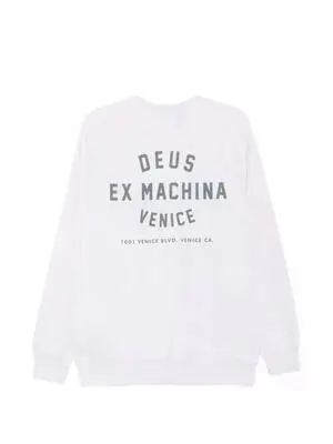Deus Ex Machina Logo-print Raglan-sleeve Sweater