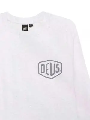 Deus Ex Machina Logo-print Raglan-sleeve Sweater