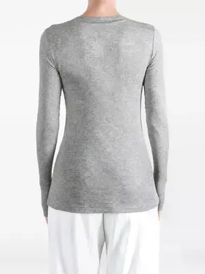 Auralee Long-sleeve Sheer T-shirt
