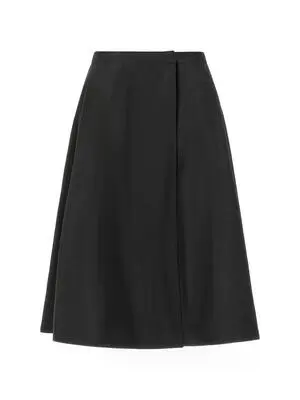Moncler Padded Midi Skirt - Black