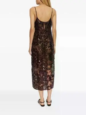 Baum Und Pferdgarten Avani Sequin-embellished Midi Dress