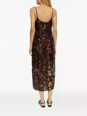 Baum Und Pferdgarten Avani Sequin-embellished Midi Dress