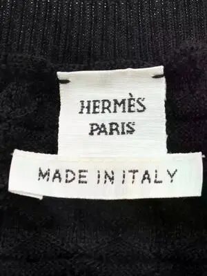 Hermès 2010s Knitted Midi Dress