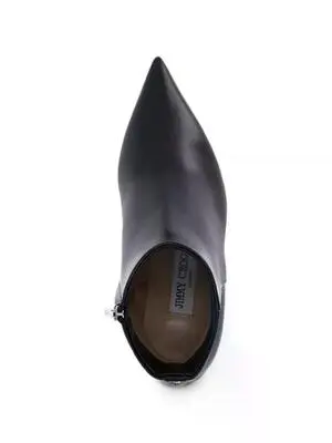 JIMMY CHOO Frankie Leather Ankle Boots