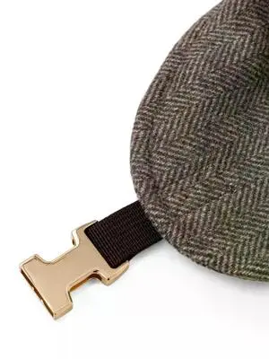 Armani Exchange Herringbone Ear-flap Cap