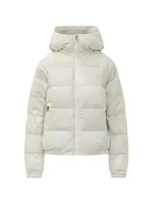 The North Face Hooded Padded Jacket - White