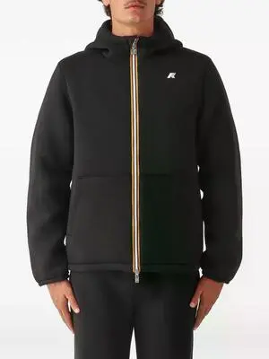 K-WAY Jack Reversible Zip-up Hoodie - Black