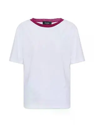 Dsquared2 Embroidered-logo T-shirt - White