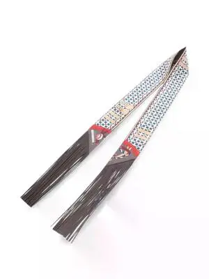 Hermès 2020s Twilly Les Voitures Nouvelles Ribbon Scarf