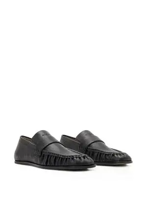ALLSAINTS Julie Leather Loafers - Black
