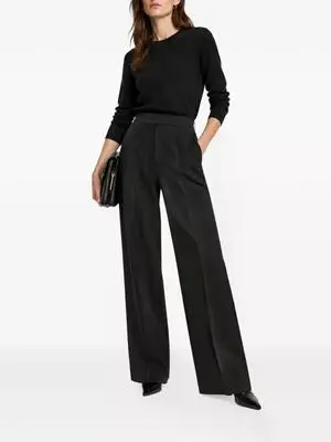 CLIPS Elasticated-waist Wide-leg Trousers