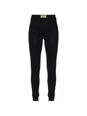 Dsquared2 Logo-patch Leggings - Black