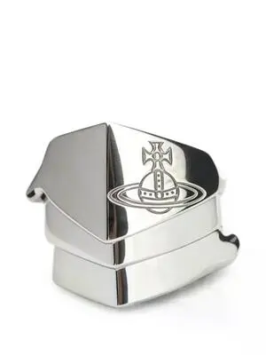 VIVIENNE WESTWOOD Knuckleduster Orb-engraved Ring