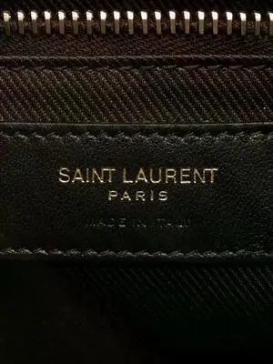 Saint Laurent 2010s Monogram Shoulder Bag