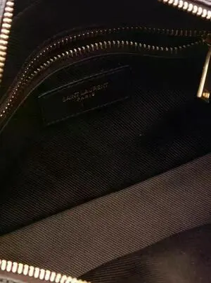 Saint Laurent 2010s Monogram Shoulder Bag