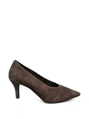 POCHE PARIS Cipele Pointed-toe Suede Pumps - Brown