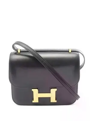 Hermès 2022 Mini Constance 3 Shoulder Bag - Black
