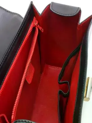 Celine 2000s Turn-lock Tote Bag - Black