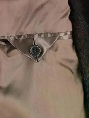 MAISON MARGIELA Faux-fur Single-breasted Jacket