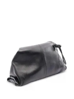 Bottega Veneta 2010s Triangle Flap Clutch Bag