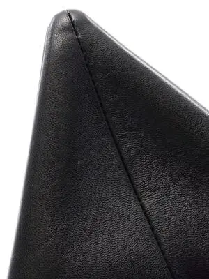 Bottega Veneta 2010s Triangle Flap Clutch Bag