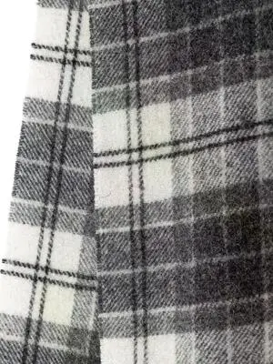 Barbour Tartan-check Fringed Scarf