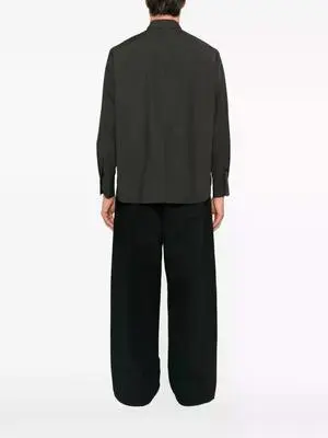 Sacai Chest-pocket Button-up Shirt - Green