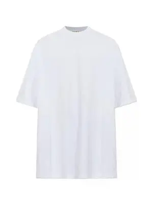 Marni Logo-embroidered T-shirt - White