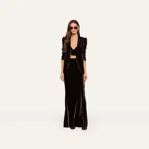 L'Agence Chamberlain Velvet Blazer