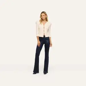 L'Agence Thistle Sequined Cardigan - Ivory/ecru/sequins